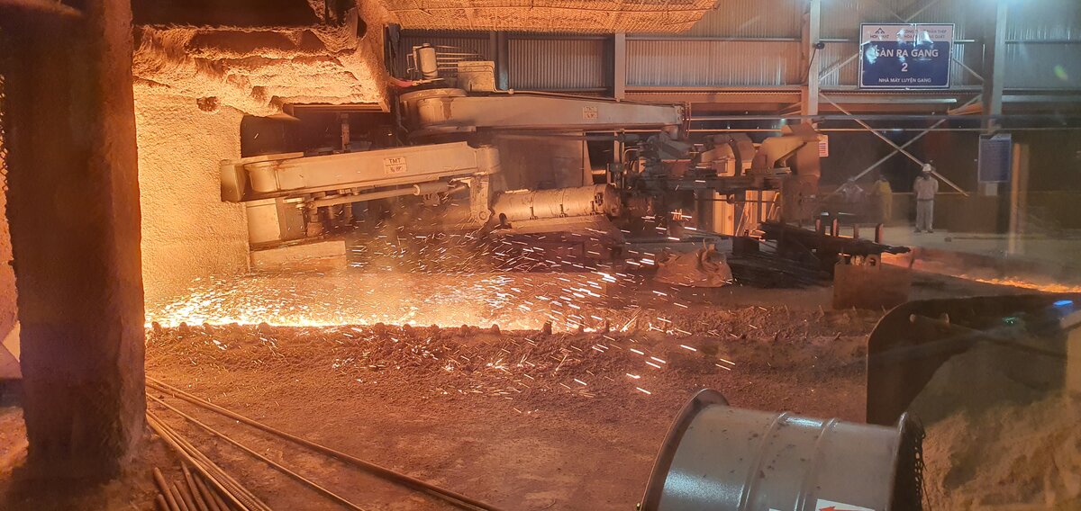 New TMT Tapping Equipment for Hoa Phat, Vietnam – TMT